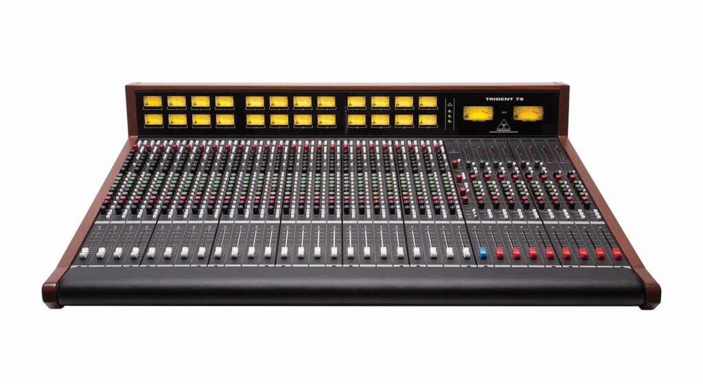 Trident 78 Console - Trident Audio Developments