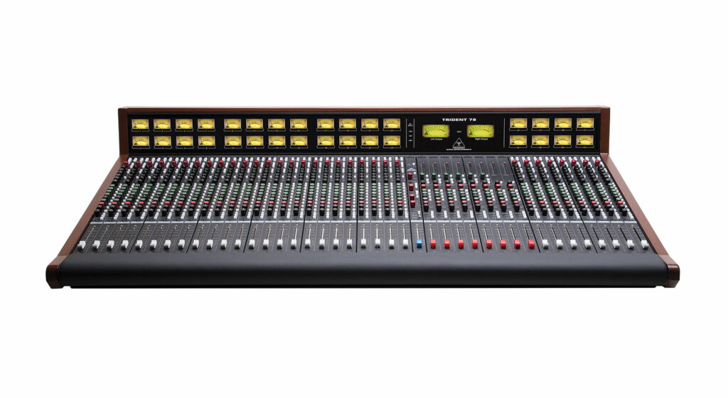 Trident 78 Console - Trident Audio Developments