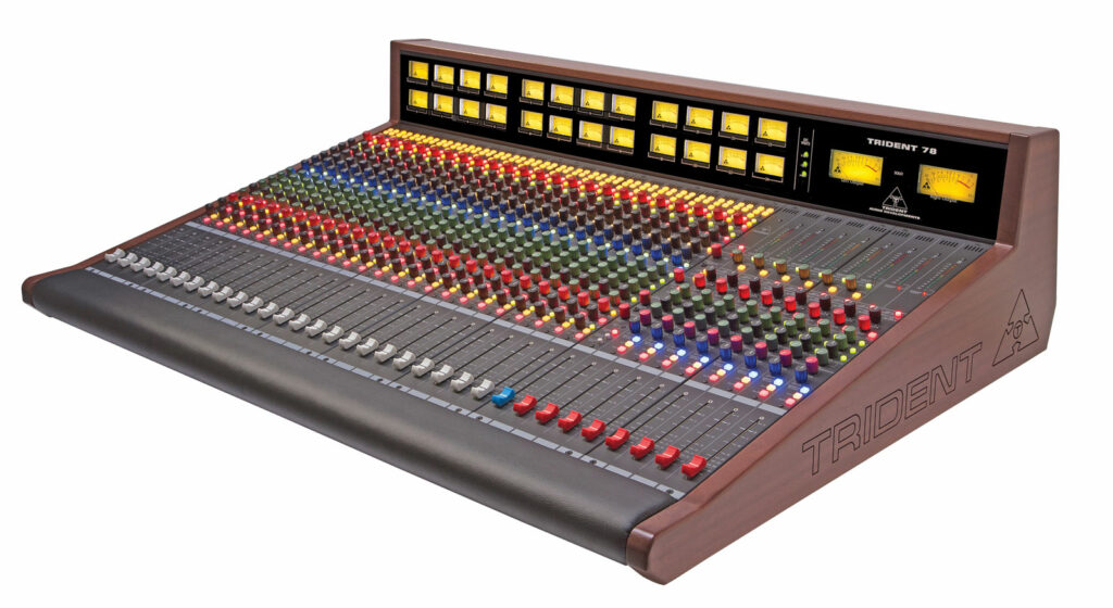 Trident 78 Console - Trident Audio Developments