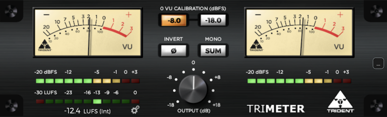 TriMeter Plugin - Trident Audio Developments